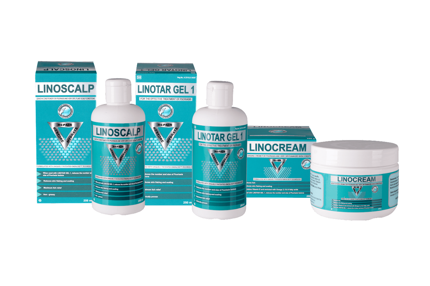 LINOTAR Gel 1 for Psoriasis and Eczema - Linotar